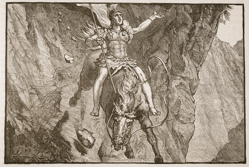 Das Opfer des Curtius von Adriaen Brouwer: Kunstdruck
