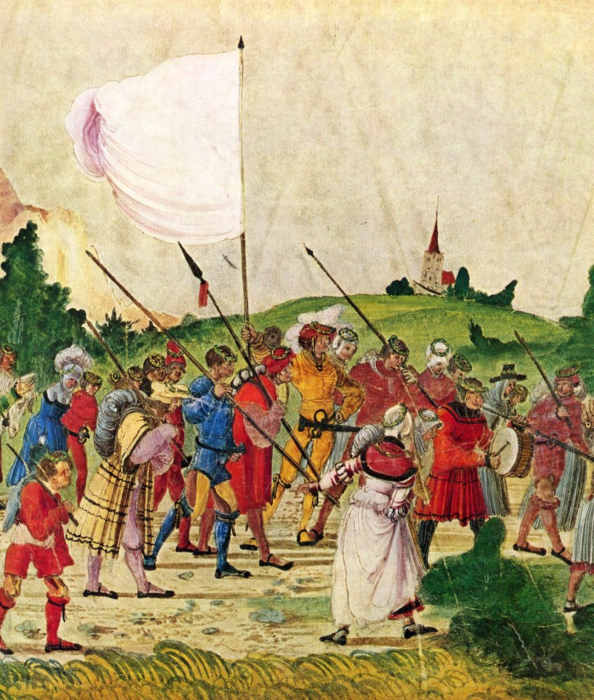 Der Tross von Albrecht Altdorfer: hochwertiger Kunstdruck