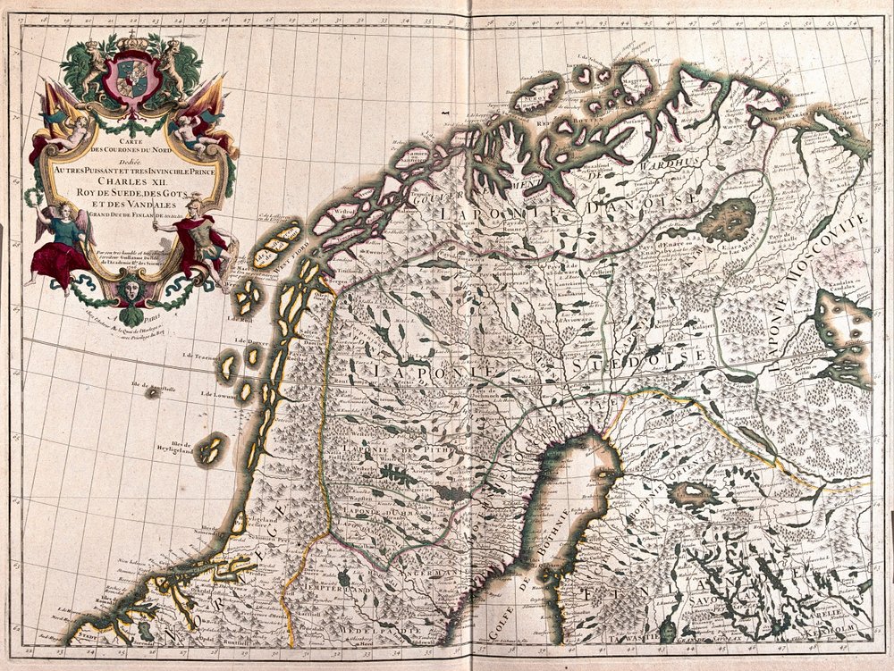 Lappland und Finnland von Alexis-Hubert Jaillot: Kunstdruck