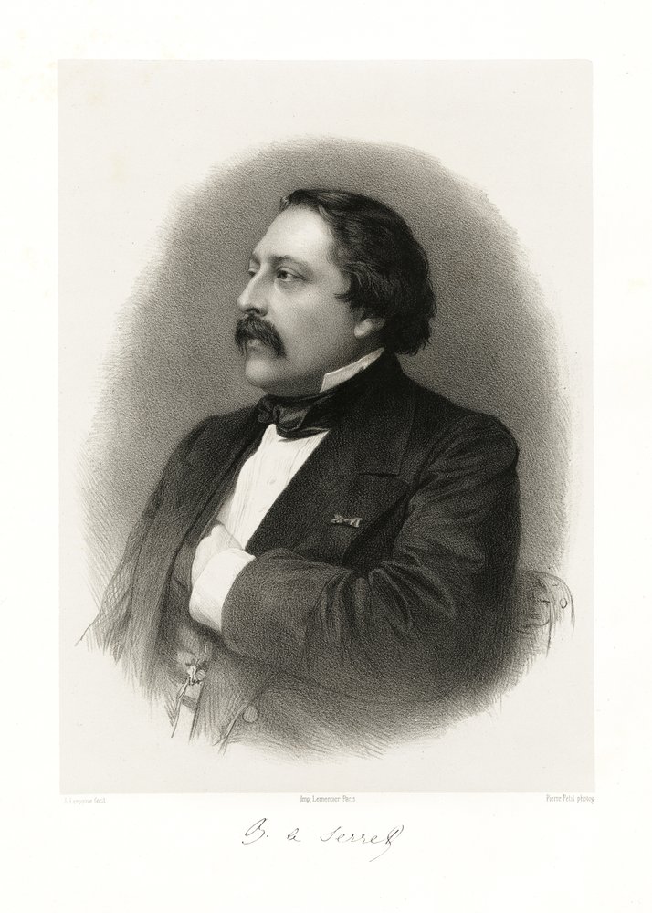 Joseph Alfred Serret von Alfred Lemoine: Kunstdruck kaufen