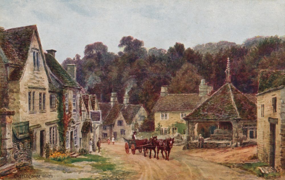 Castle Combe, Wiltshire von Alfred Robert Quinton