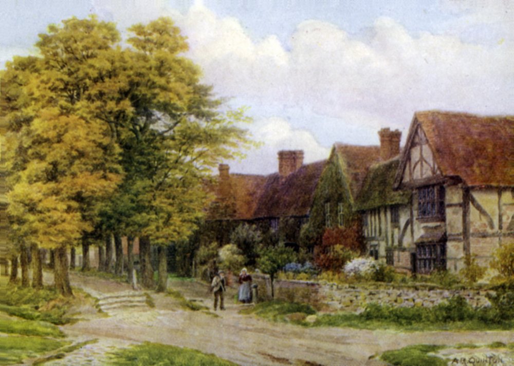 Das Priorat, Steventon, Berks von Alfred Robert Quinton