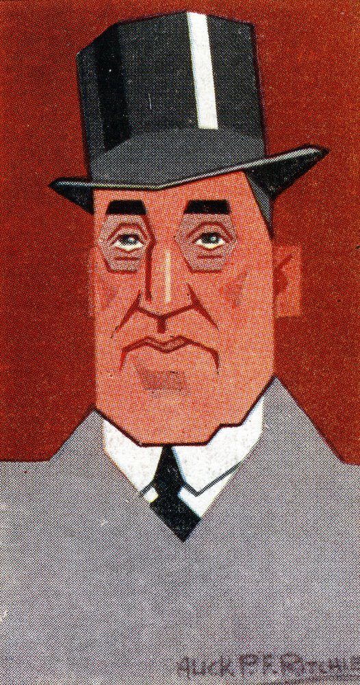 Edward Carson, 1926 von Alick P. F. Ritchie: Kunstdruck
