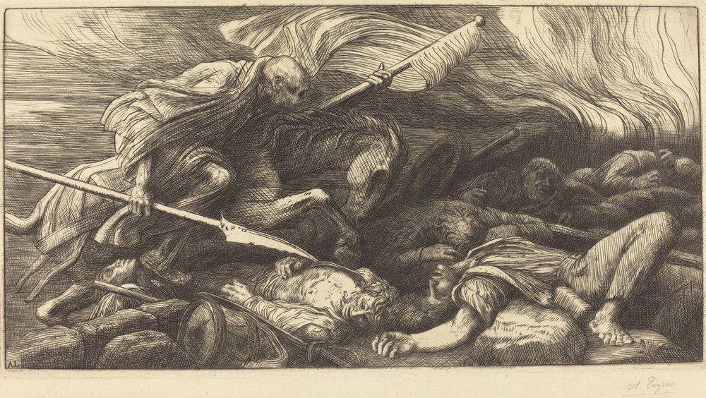 Der Triumph des Todes: Nach der Schlacht (Le triomphe de la mort: Apres ...