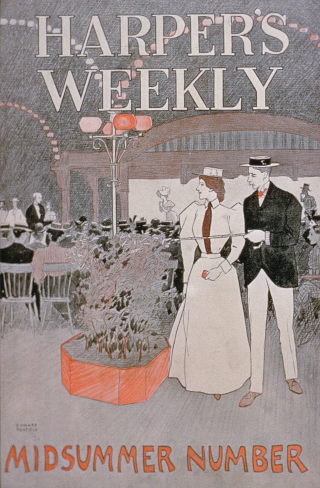Plakat für Harpers Weekly, Mittsommerausgabe