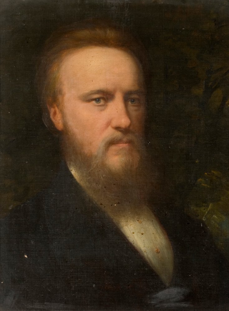 Porträt von William Glover von Andrew Carrick Gow