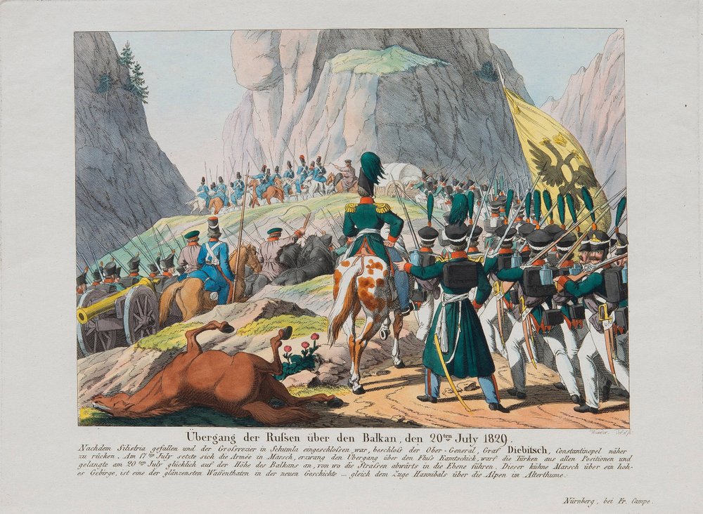 Russisch-Türkischer Krieg 1828-1829 - Die Armee von Graf Iwan ...