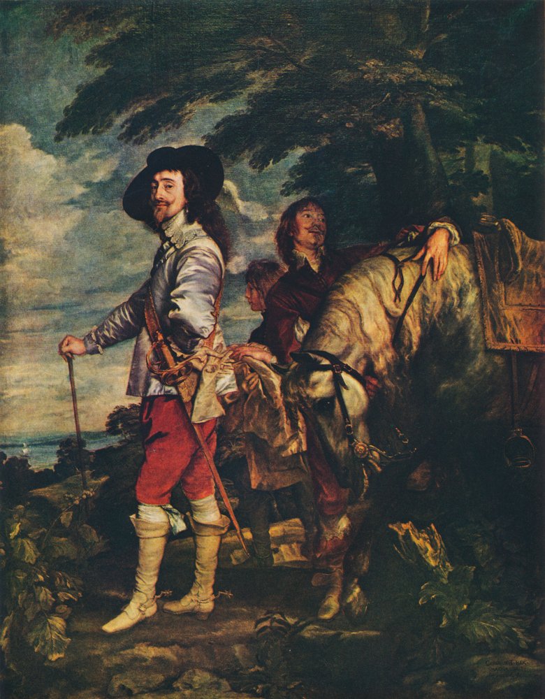 Karl I. auf der Jagd, um 1635 von Anthony van Dyck