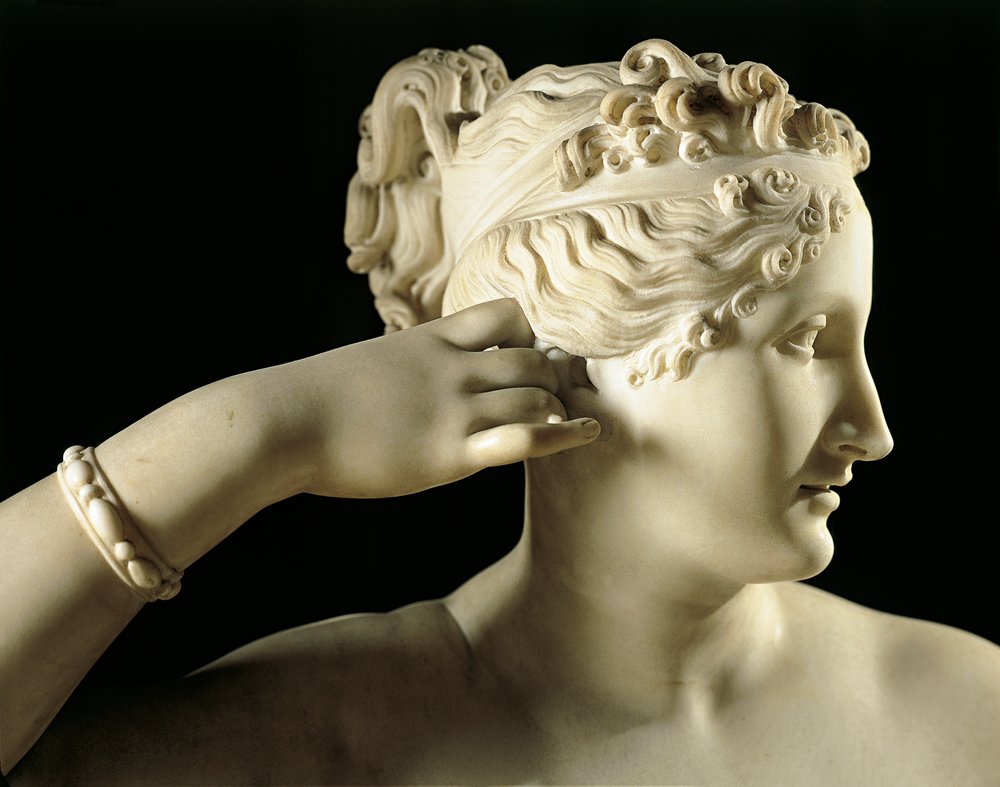 Pauline Borghese als Venus Victrix von Antonio Canova