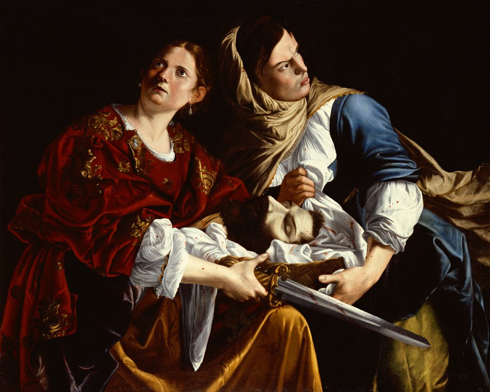 Judith und ihre Magd mit dem Kopf des Holofernes