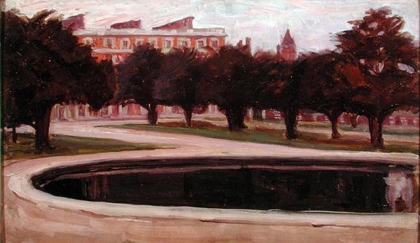 Hampton Court Palace von Arthur Haythorne Studd: Kunstdruck