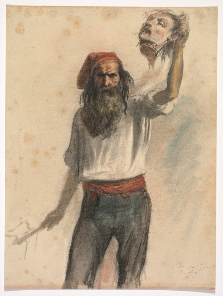 Ein Henker von Auguste Raffet: hochwertiger Kunstdruck