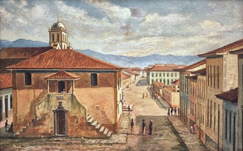 Rathaus oder Gefängnis von Benedito Calixto: Kunstdruck