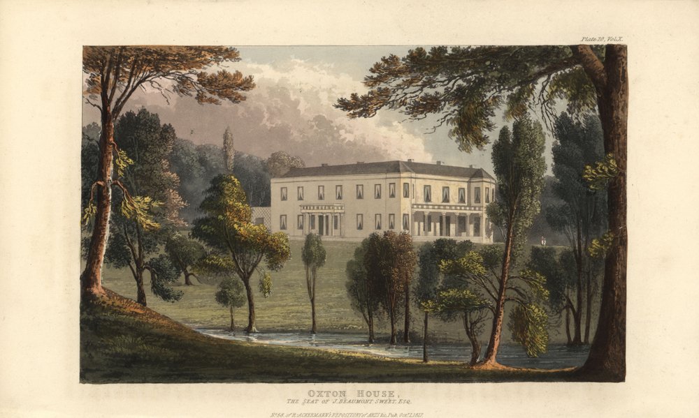 Oxton House, Devon, Sitz von Rev. John Beaumont Swete