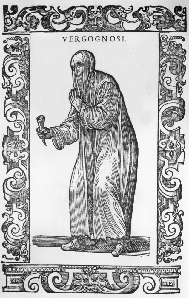 Vergognosi 1590 von Cesare Vecellio: Kunstdruck kaufen