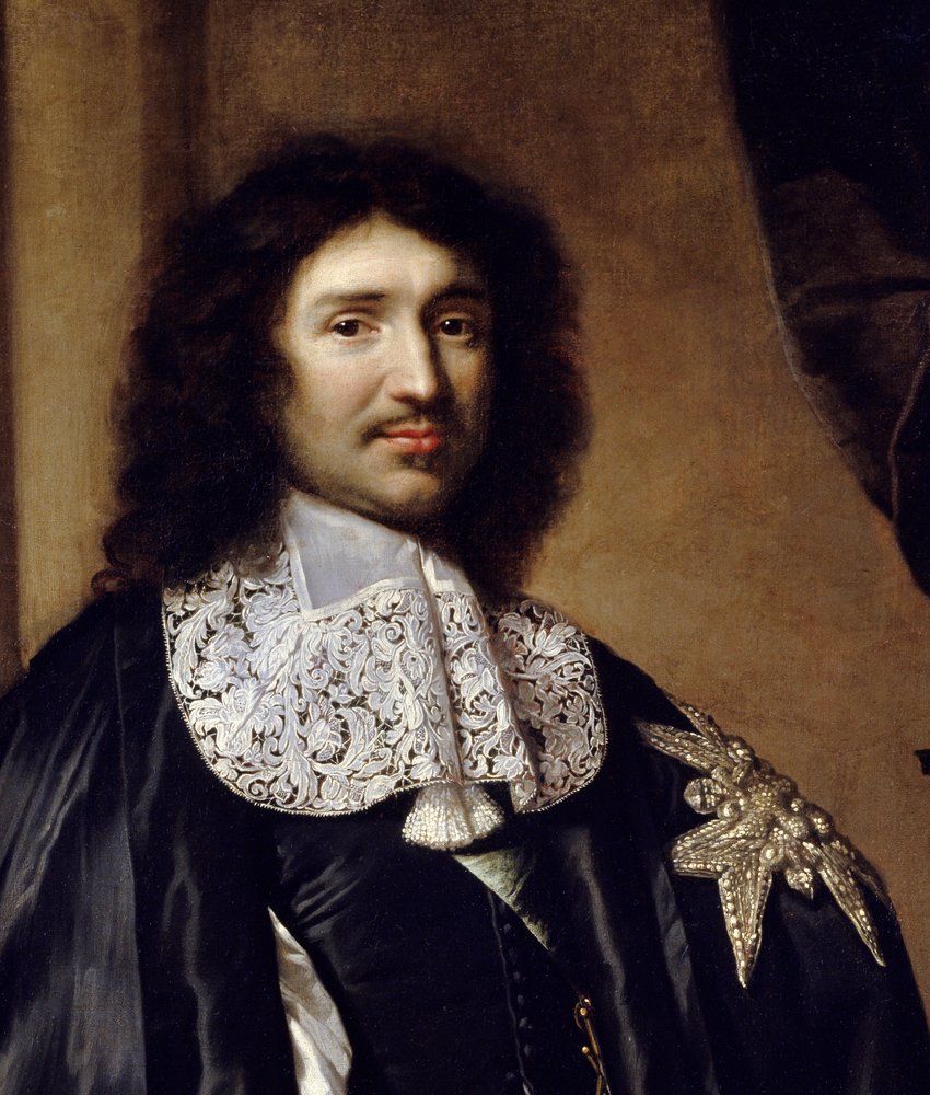 Detail: „Porträt von Jean Baptiste (Jean-Baptiste) Colbert (1619-1683 ...