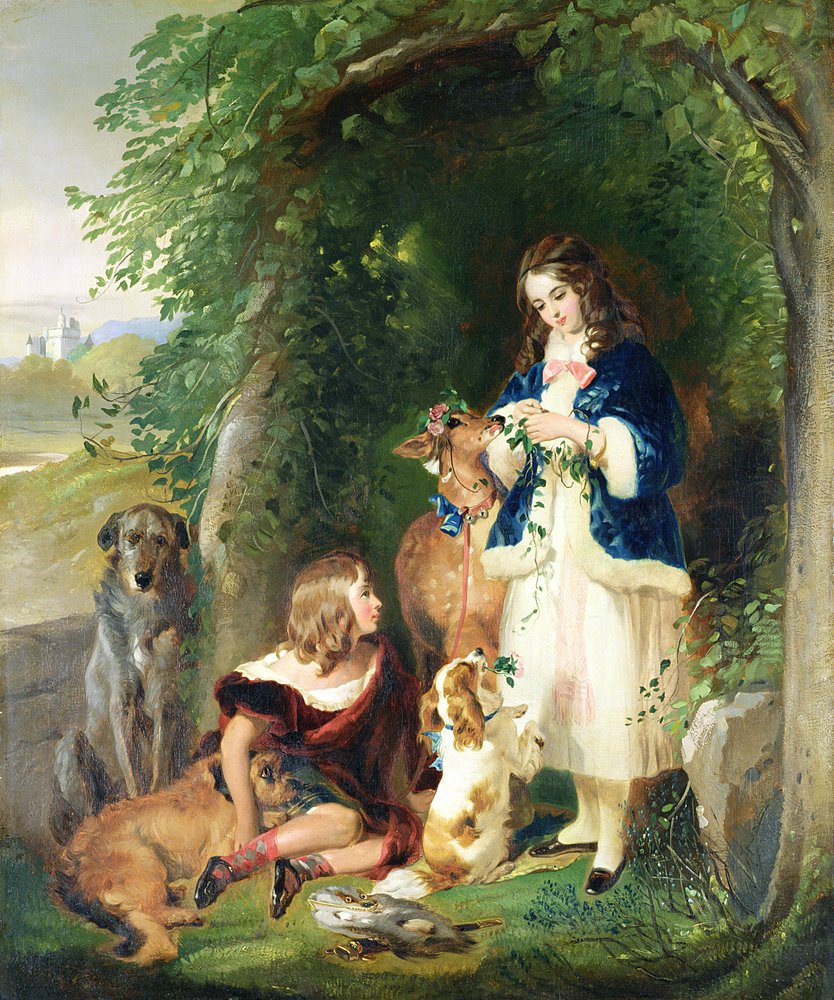 Der Marquess of Stafford und die Lady Evelyn Gower (Die Sutherland-Kinder)