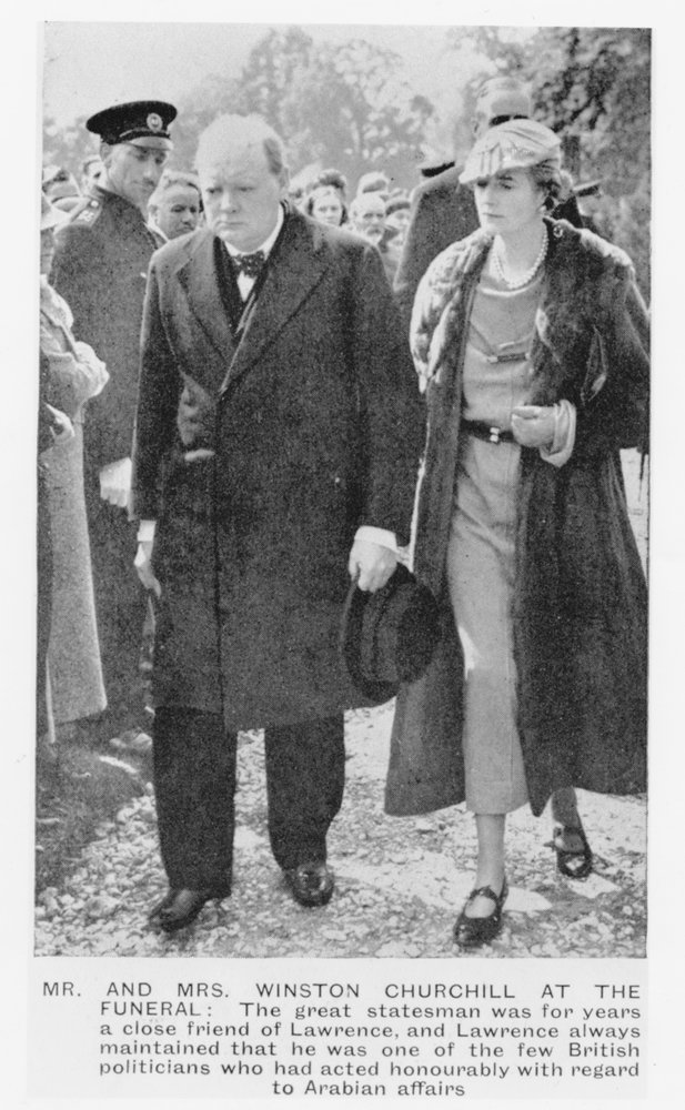 Sir Winston Churchill und seine Frau Clementine Ogilvy bei der ...