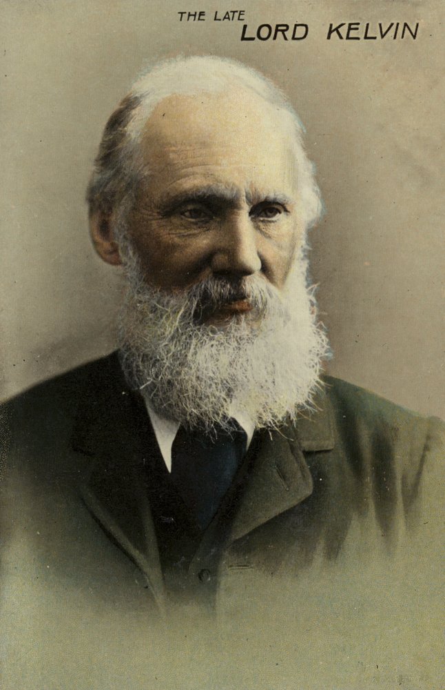 William Thomson, 1. Baron Kelvin (1824-1907), britischer Physiker und ...