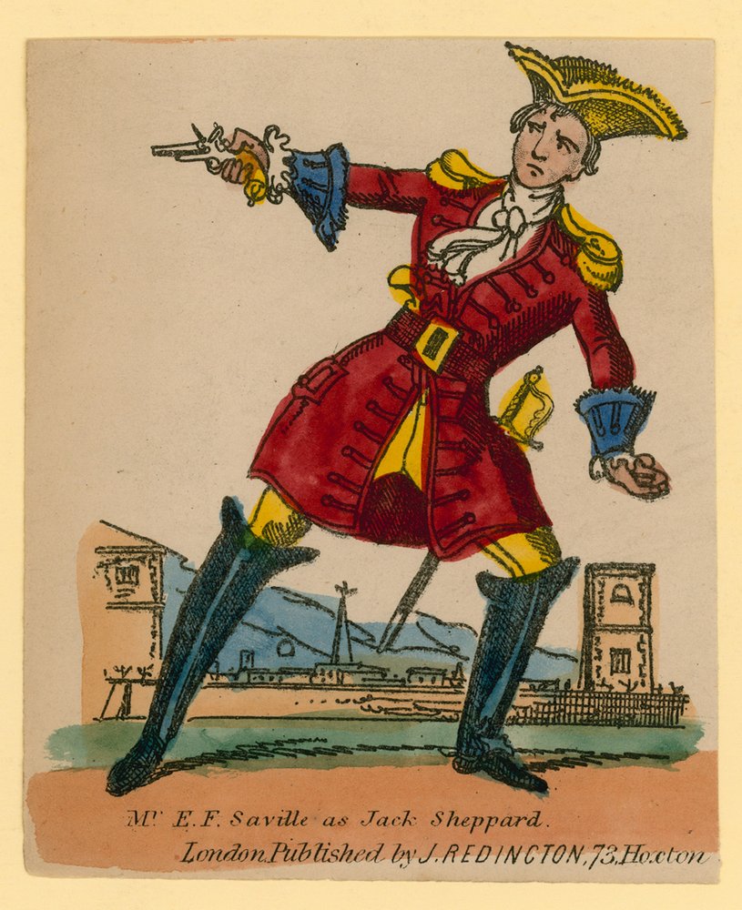 Mr E F Saville als Jack Sheppard von English School