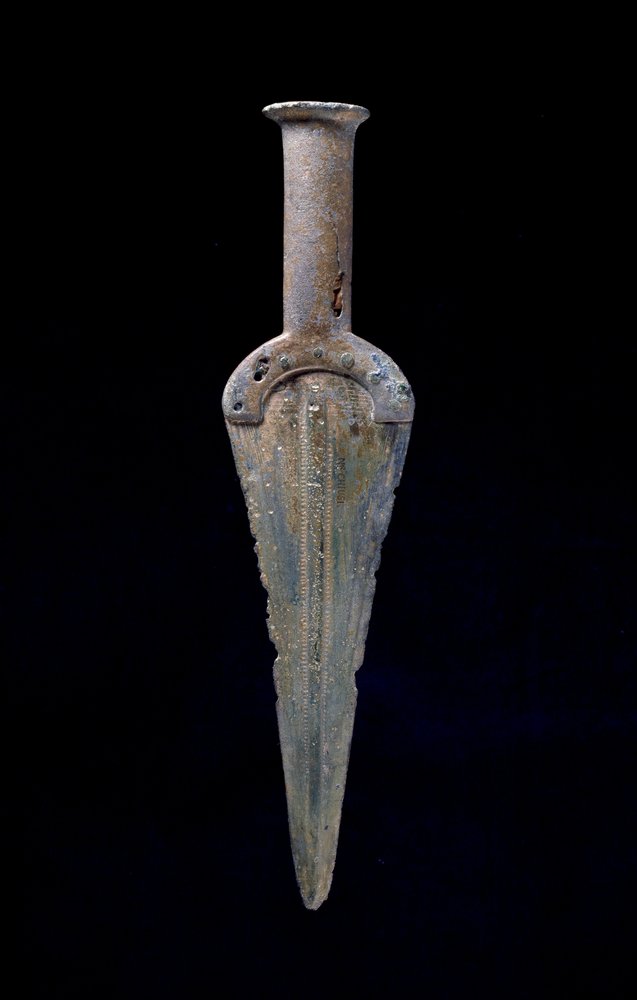 Dolch, Bronzezeit von Etruscan: hochwertiger Kunstdruck