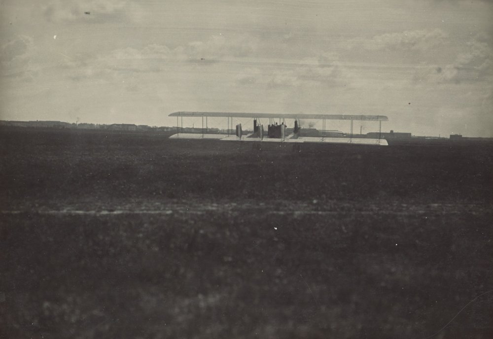 [Caproni Ca. 36 von hinten] von Fedele Azari: Kunstdruck