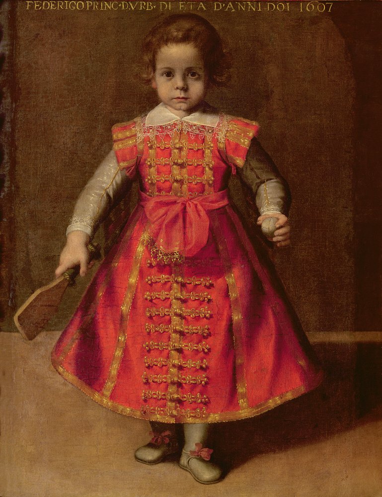 Federico Ubaldo della Rovere im Alter von 2 Jahren, 1607