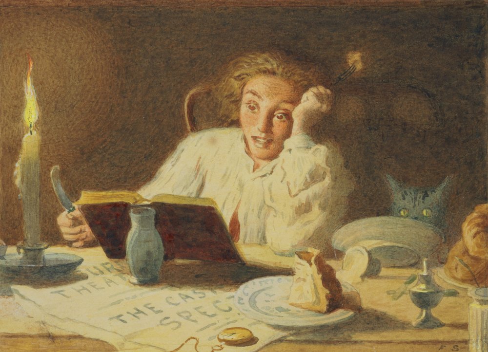 Die Geistergeschichte von Frederick Smallfield: Kunstdruck