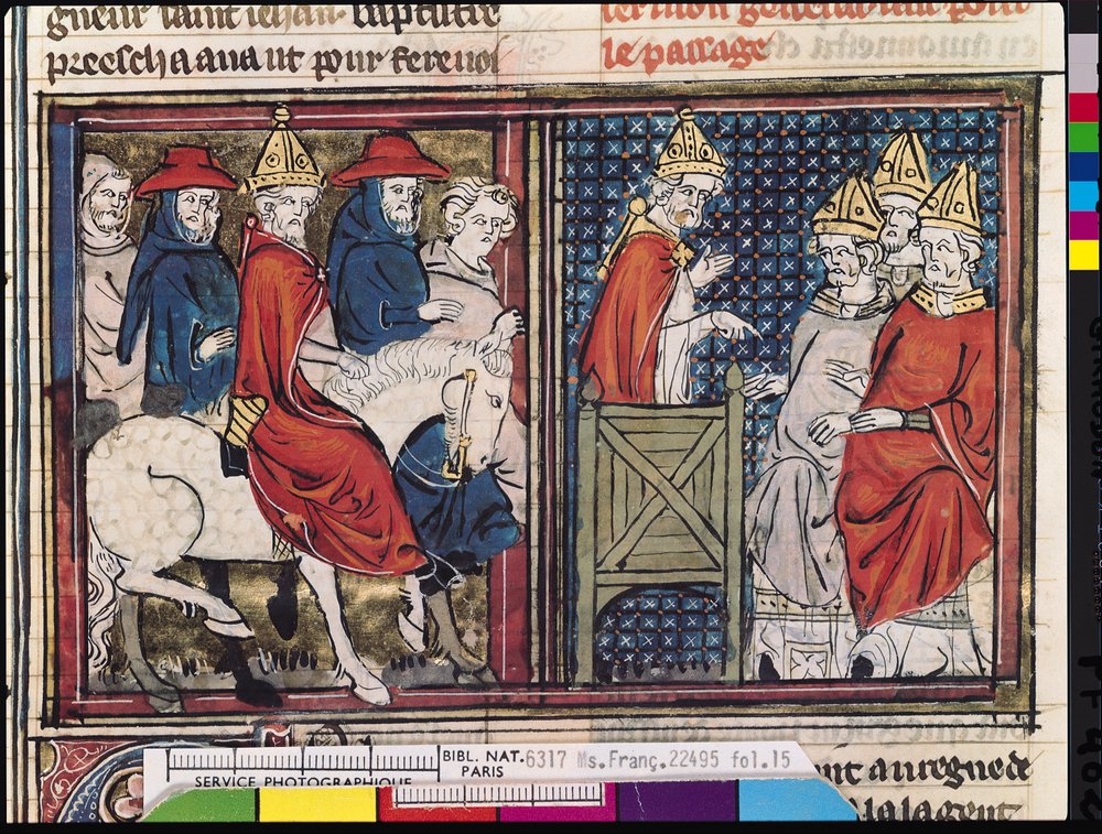 Das Konzil von Clermont und die Ankunft von Papst Urban II. (ca. 1035 ...