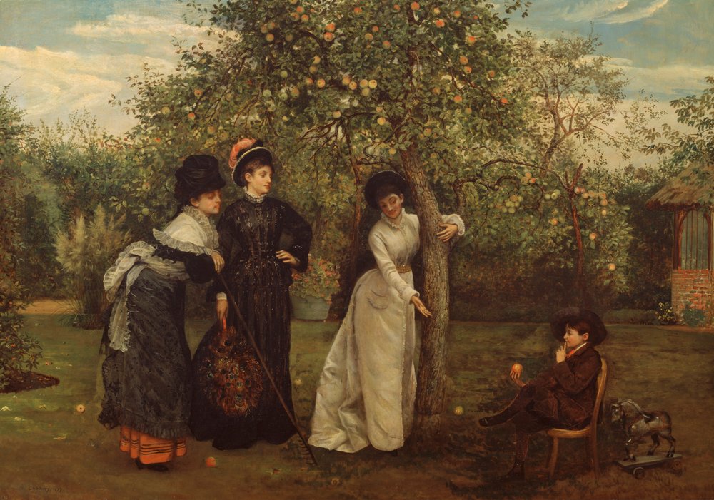 Das Urteil des Paris von George Adolphus Storey: Kunstdruck