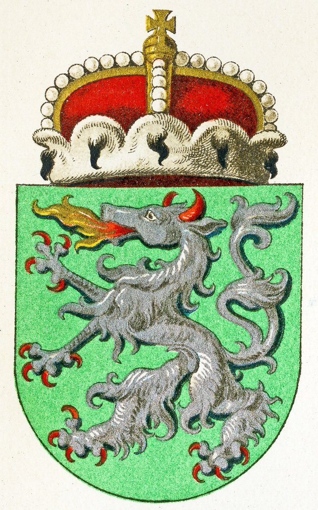 Wappen der Steiermark, ca. 1898 von German School