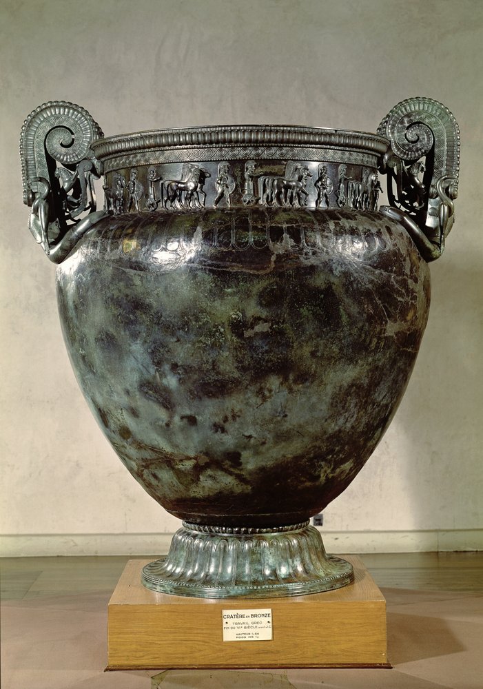 Krater, aus dem Grab einer Prinzessin von Vix (Bronze)