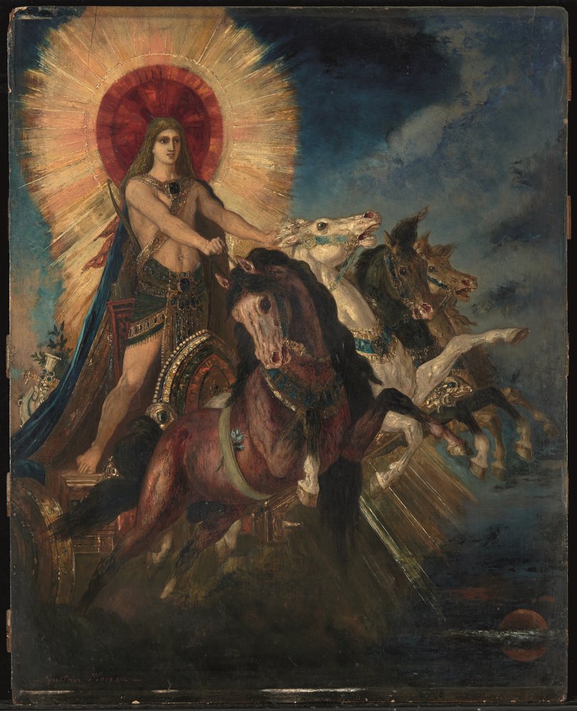 Der Wagen des Apollon oder Phoebus-Apollon