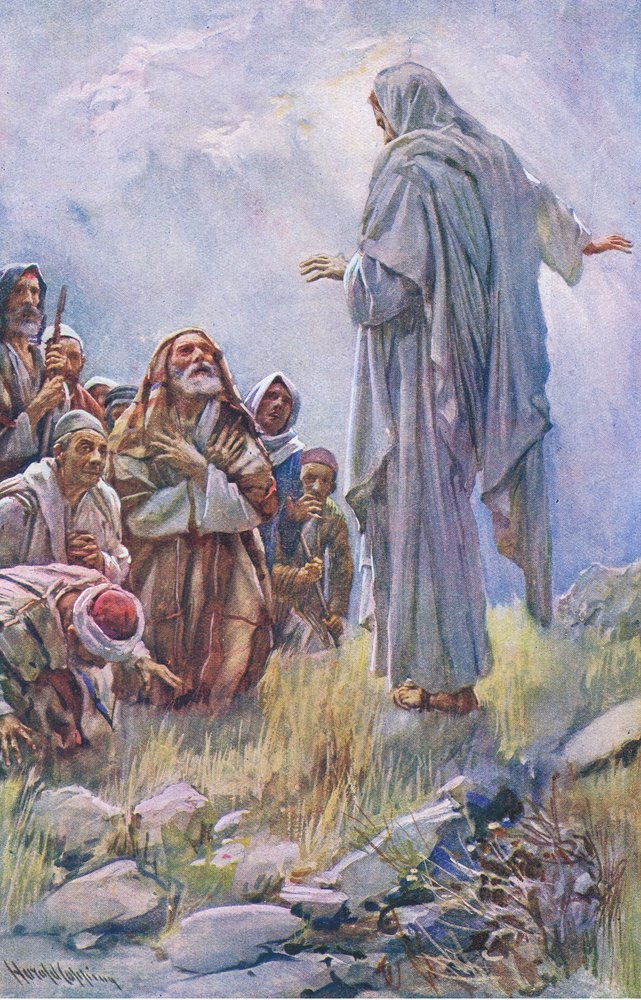 Geht hin und lehrt alle Völker, Illustration aus Harold Copping Bilder ...