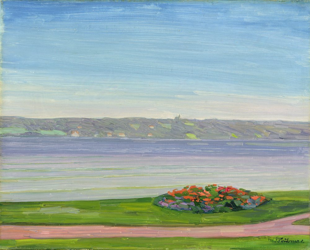 Starnberger See, 1911 von Heinrich Wilhelm Truebner