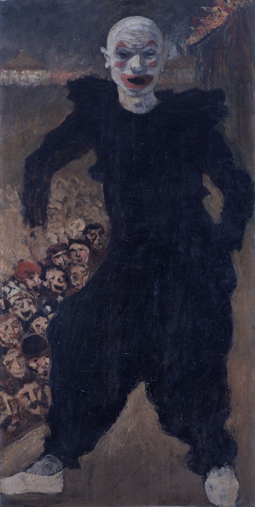Der Clown von Henri Jacques Edouard Evenepoel: Kunstdruck