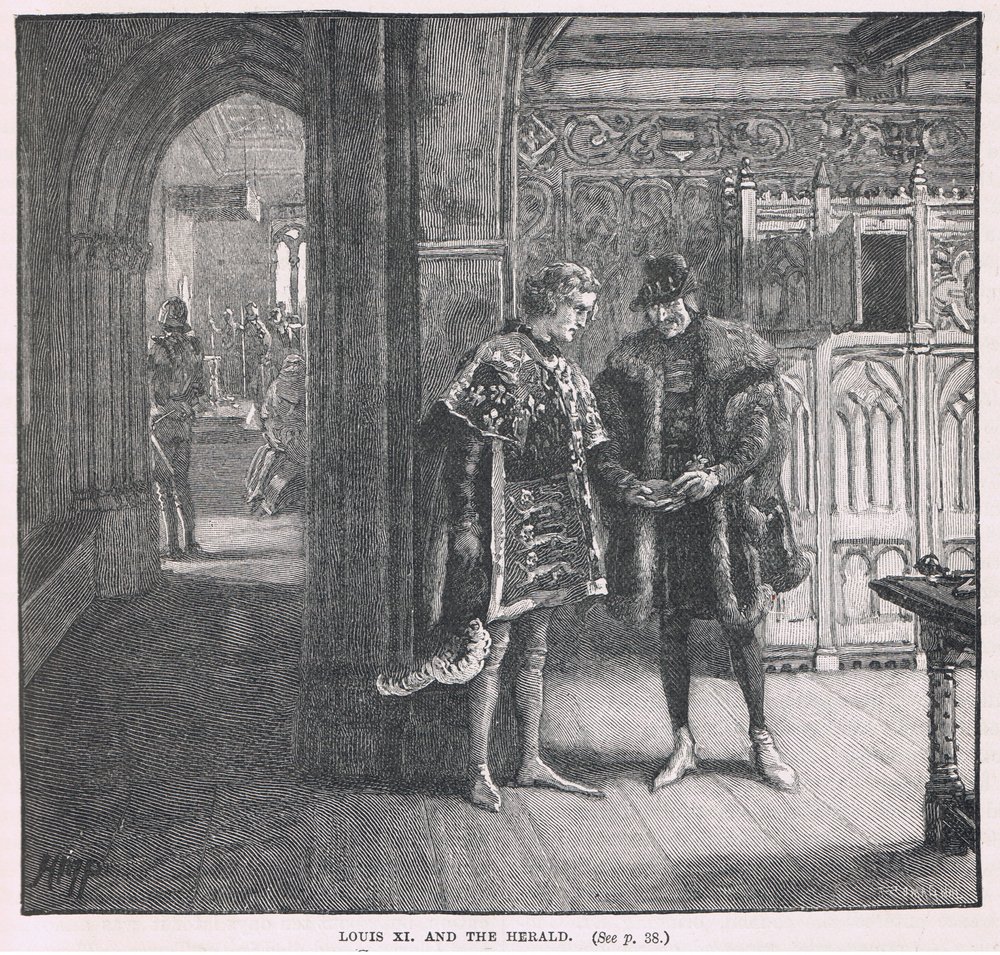 Ludwig XI. und der Herold von Henry Marriott Paget