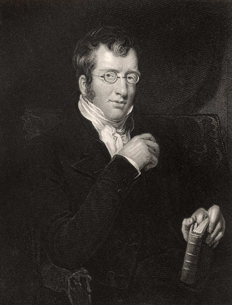 Sir Thomas Fowell Buxton, graviert von W. Holl, aus 'The National ...