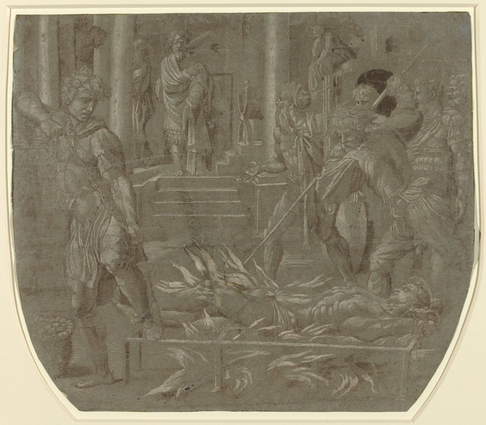 Das Martyrium des heiligen Laurentius