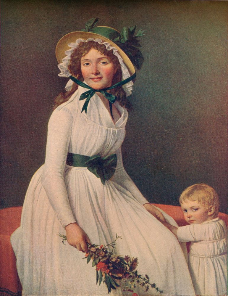 Emilie Pecoul, Madame Seriziat, 1795 von Jacques Louis David