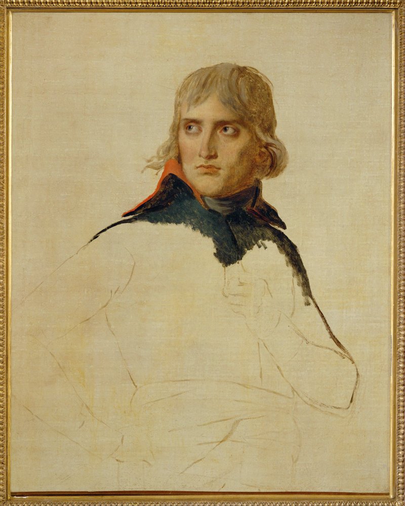 Napoleon Bonaparte von Jacques Louis David: Kunstdruck