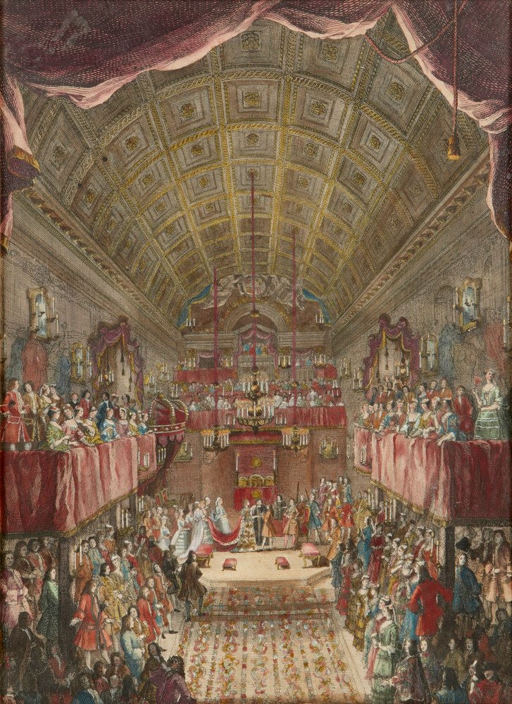 Die Hochzeit von Prinzessin Anne mit Wilhelm IV., Prinz von Oranien