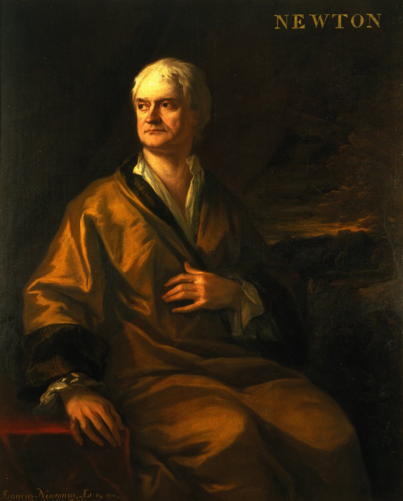Sir Isaac Newton von James Thornhill: Kunstdruck kaufen