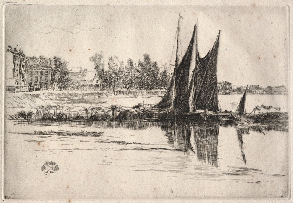 Hurlingham von James Abbott McNeill Whistler: Kunstdruck