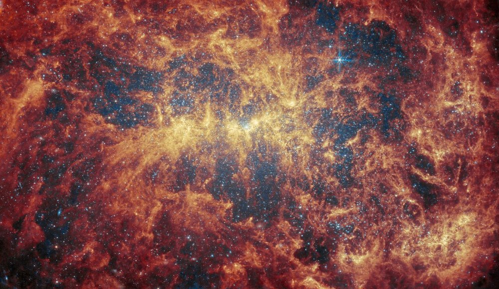 NGC 4449 (MIRI) von James Webb Space Telescope (NASA)