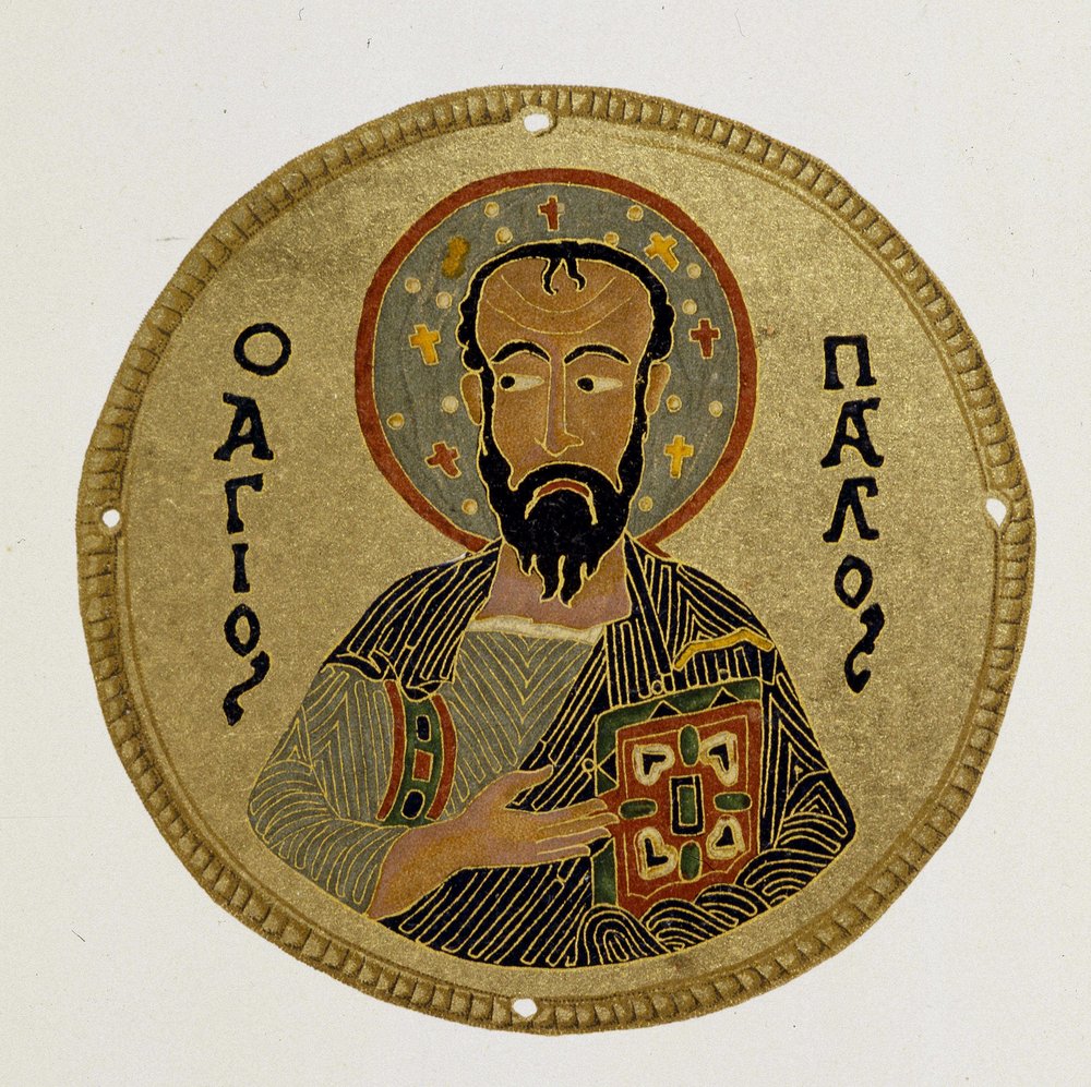 Die Bekehrung des Heiligen Paulus auf dem Weg nach Damaskus - nach ap. Fouquet