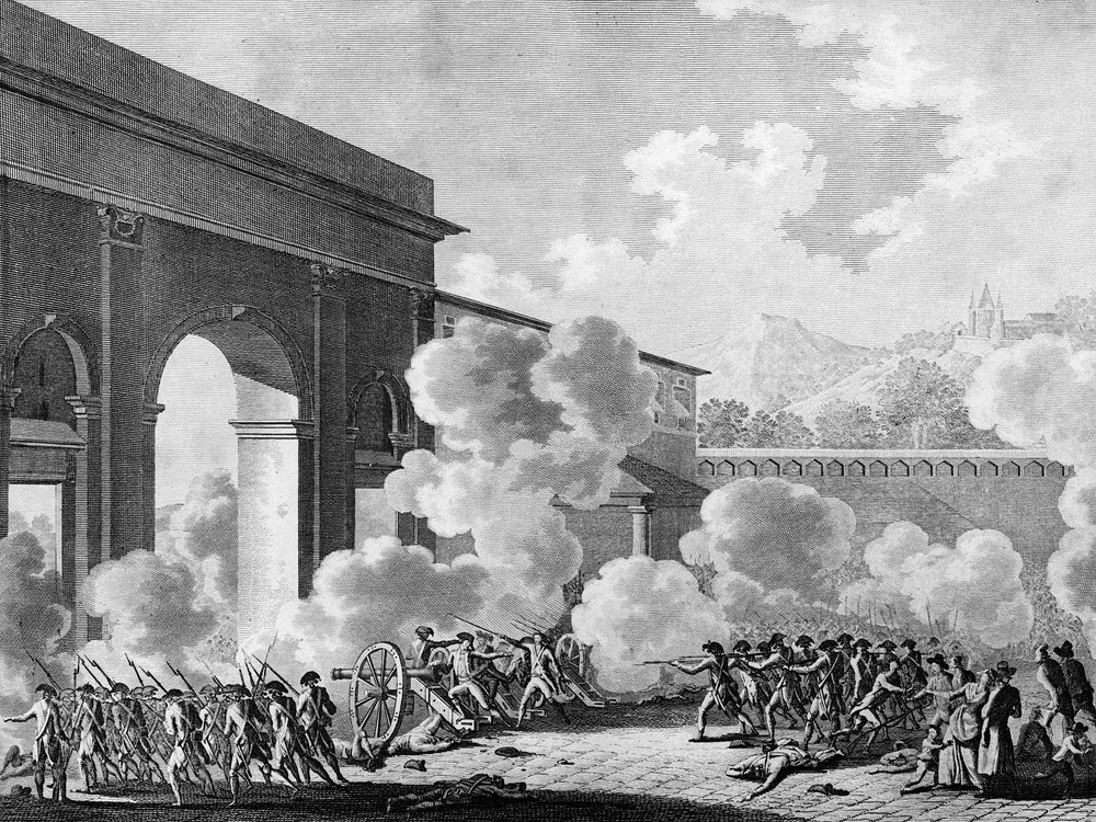 Französische Revolution: Fall von Nancy am 31. August 1790 (Meuterei ...