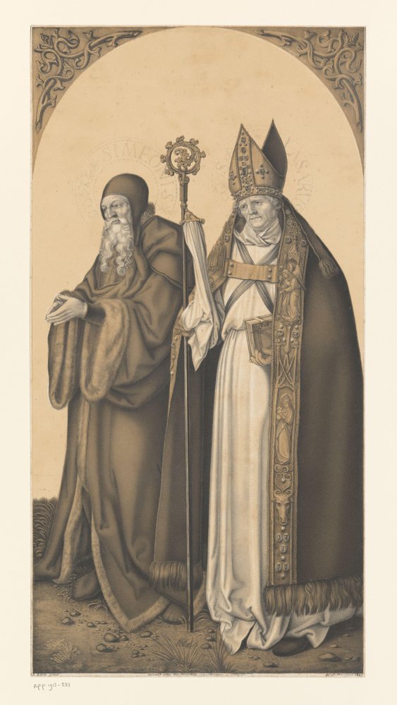 Heiliger Simon und Lazarus von Johann Nepomuk Strixner