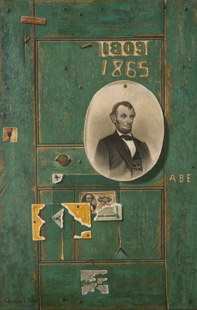 Erinnerungen an 1865 von John Frederick Peto: Kunstdruck