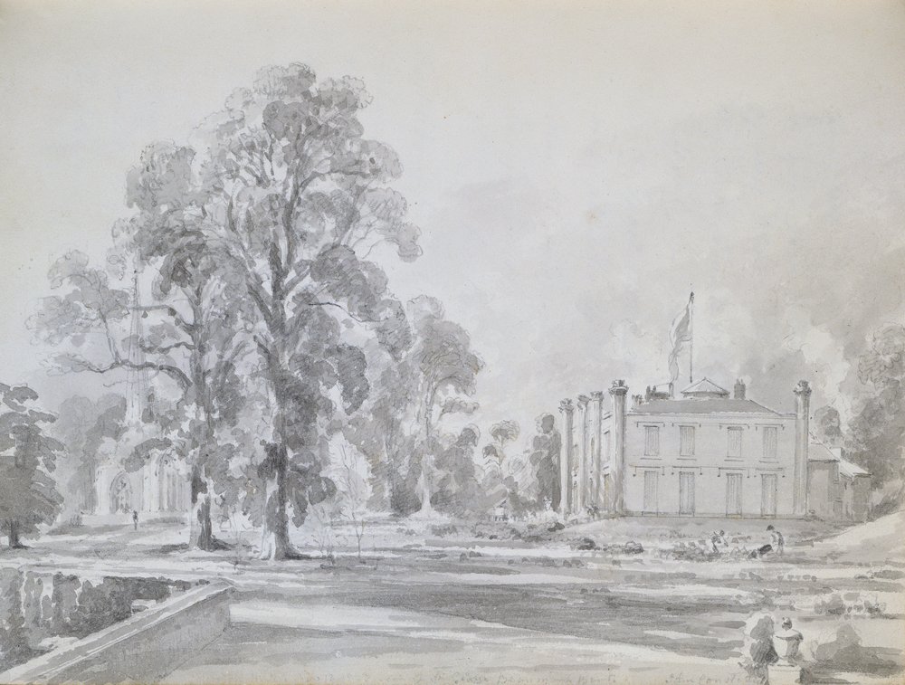 Coleorton Hall, Leicestershire, Heimat von Sir George Beaumont